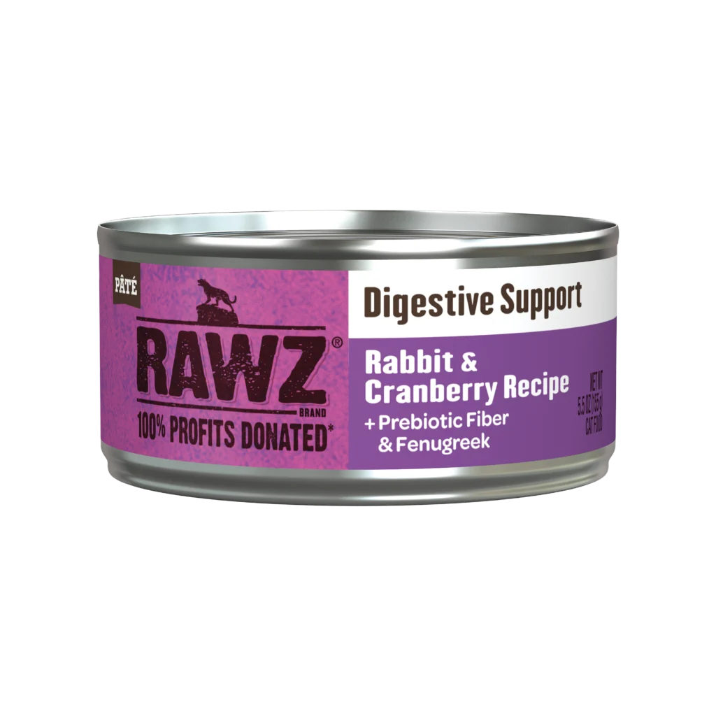 Digestive Support Rabbit & Cranberry Cat Food - RAWZ